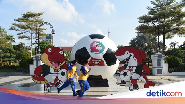 Bola Raksasa Akan Diarak di Surabaya Sambut Piala Dunia U-17