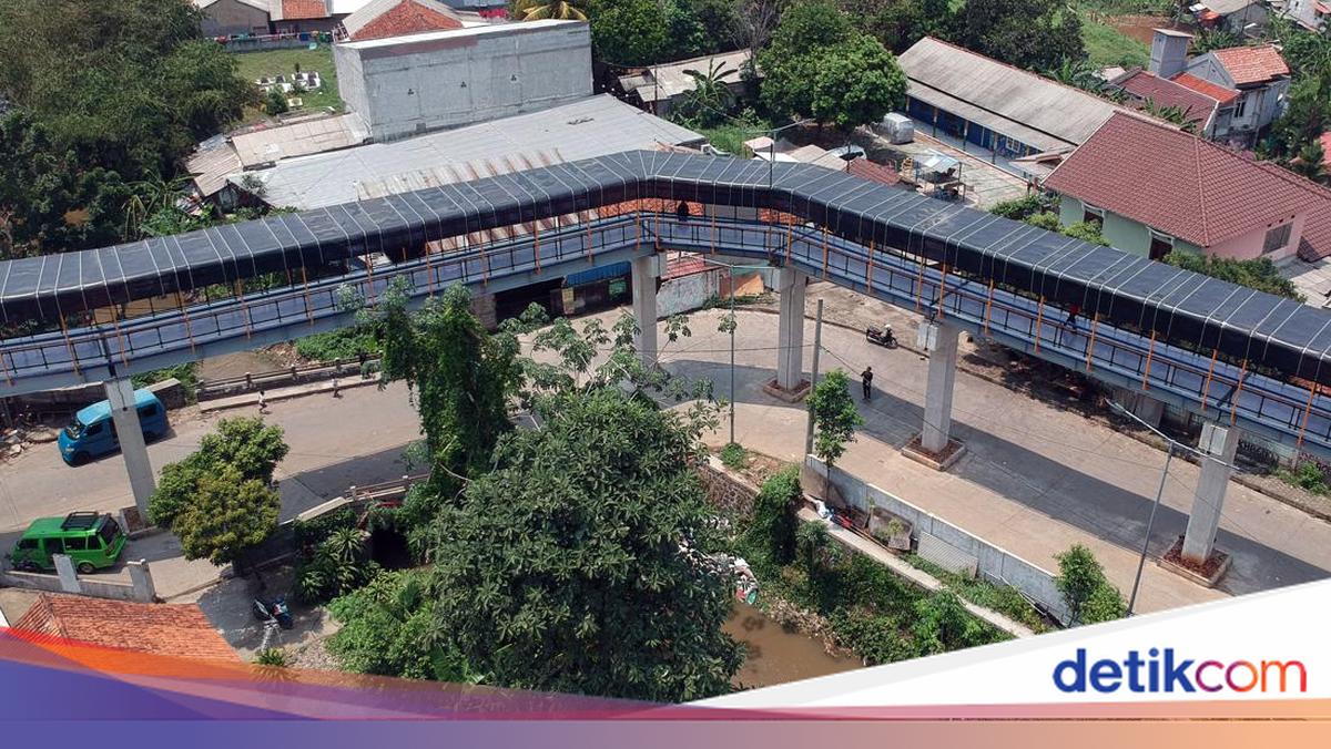 Sky Bridge Bojonggede Telah Rampung, Begini Penampakannya