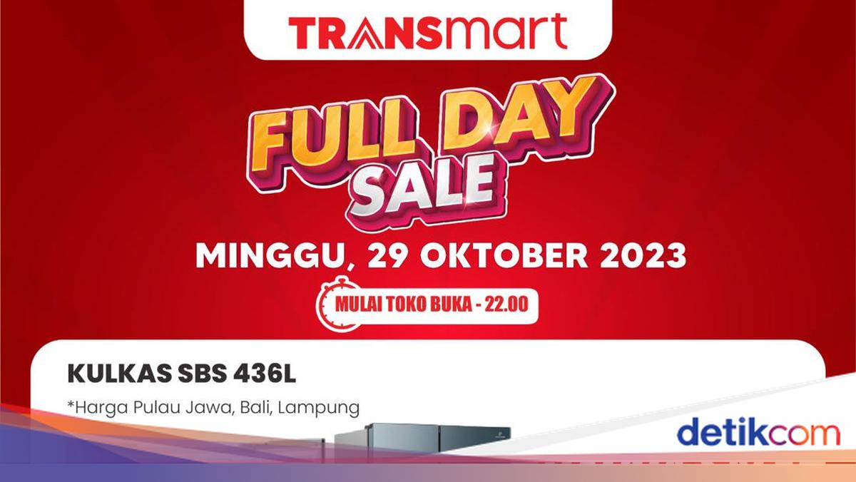 Beli Kulkas Side by Side di Transmart Full Day Sale Bisa Dapat Diskon ...