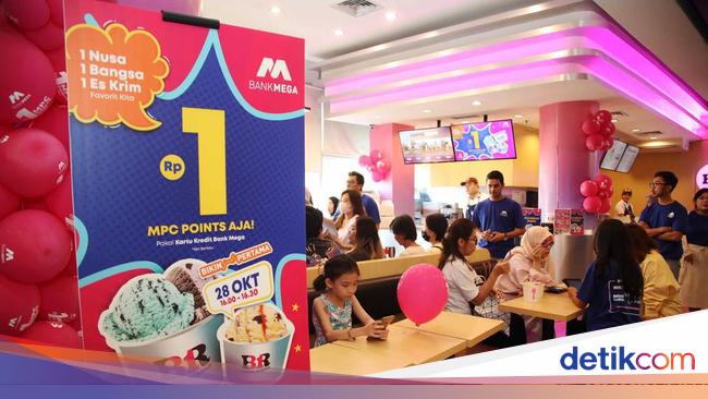 1 MPC Point untuk Makan Es Krim dari Bank Mega