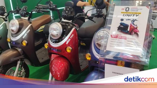 Ini Motor Listrik Termurah di IMOS 2023, Cuma Rp 5,3 Juta!