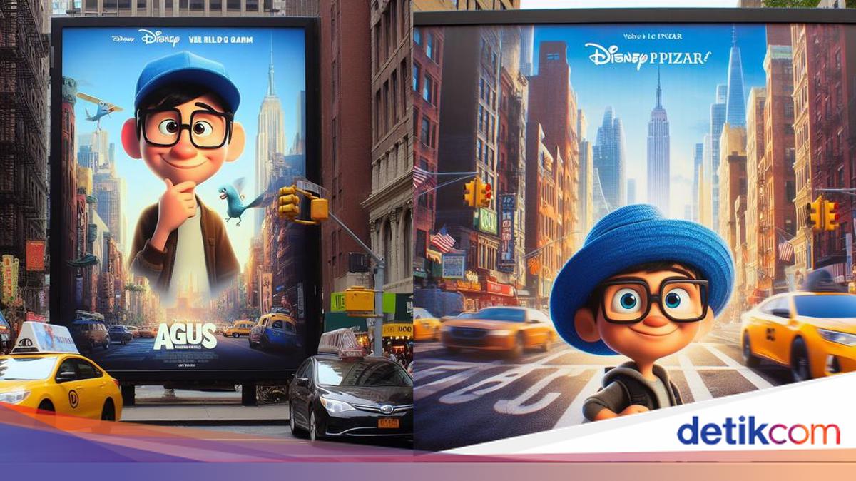 Viral Poster Ala Disney Pixar! Ini Cara Membuatnya dengan Bing Image ...