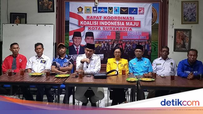 Tim Pemenangan Prabowo-Gibran di Solo Terbentuk, Targetkan 75 Persen Suara