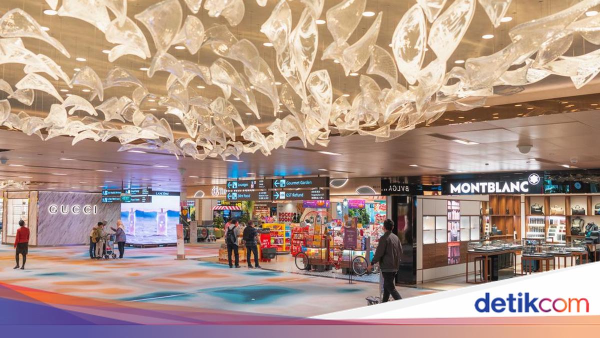 Bisa-bisanya Turis Maling Suplemen di Bandara Changi, Ditangkap Saat ...