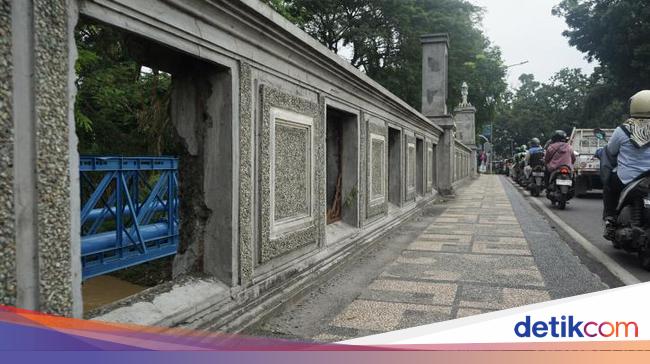 Besi Pembatas Jembatan Sudirman Medan Raib!
