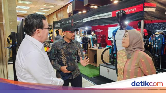 Pameran Merek Lokal Pakaian Olahraga di Kemenperin