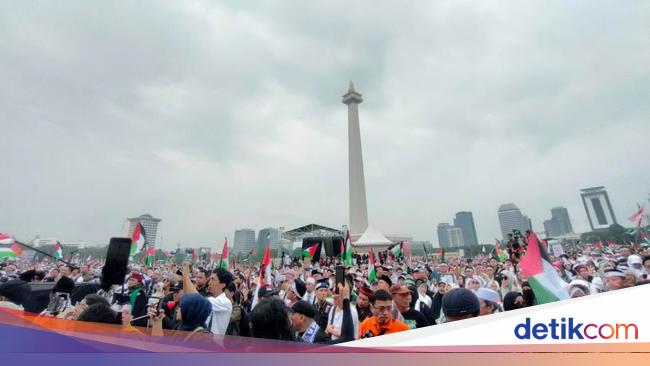 Ini Tuntutan Aliansi Rakyat Indonesia Bela Palestina Gelar Aksi di Monas Ini Tuntutan Aliansi Rakyat Indonesia Bela Palestina Gelar Aksi di Monas