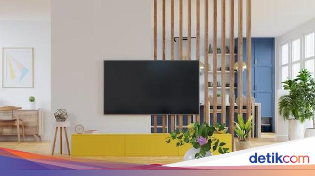 10 Inspirasi Desain Backdrop TV Elegan dan Mewah untuk Ruang Keluarga