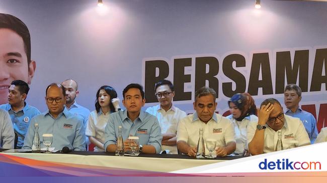Izin ke Jakarta, Gibran Ternyata Hadiri Pengumuman TKN Koalisi Indonesia Maju