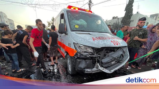 Rudal Israel Kerap Hantam Ambulans di Gaza, Kini Hampir Tak Ada yang ...