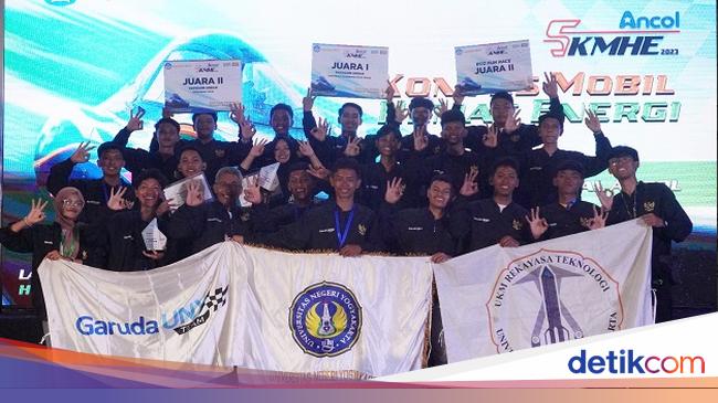 Selamat! Tim Garuda UNY Sabet Juara Kontes Mobil Hemat Energi 2023