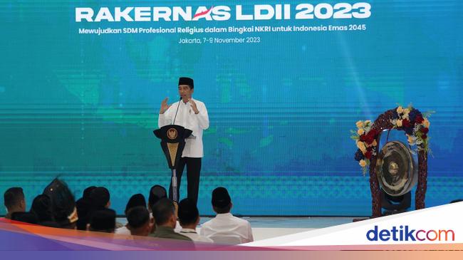 Di Rakernas LDII, Jokowi Singgung Lagi soal Dibutuhkan Kepemimpinan Kuat