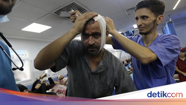 Potret Perjuangan Tim Medis Tangani Korban Serangan Israel