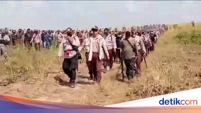 Bentrok Kelompok Warga dan Sekuriti PT SIL di Lampung, 3 Orang Terluka
