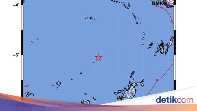 Gempa Kembali Guncang Kepulauan Tanimbar Maluku, Terkini Berkekuatan M 5,3