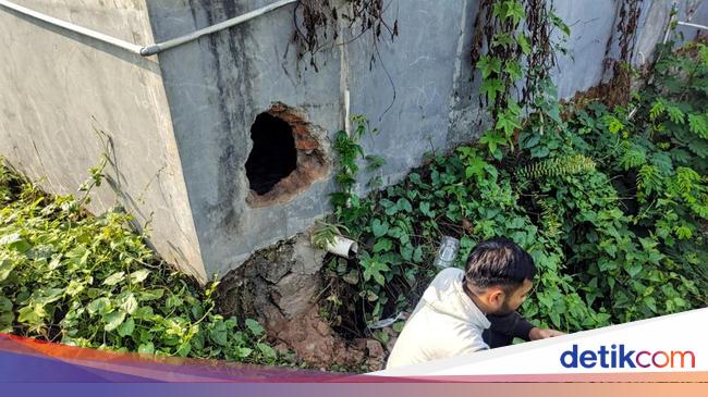 Jebol Tembok Minimarket di Sukabumi, Maling Gasak Rokok-CD Jebol Tembok Minimarket di Sukabumi, Maling Gasak Rokok-CD