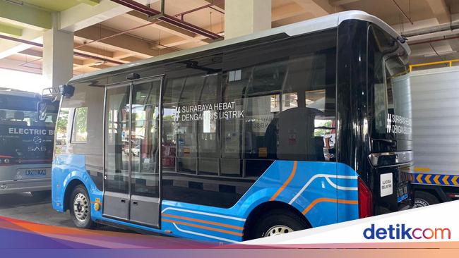 7 Unit Bus Listrik Uji Coba Operasional Layani Piala Dunia U-17