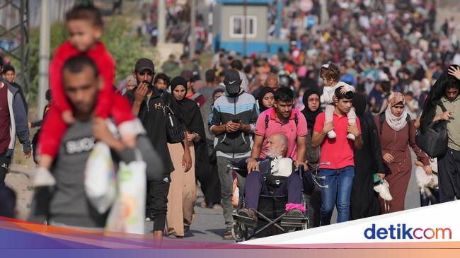 50 Ribu Warga Sipil Gaza Utara Mengungsi ke Selatan