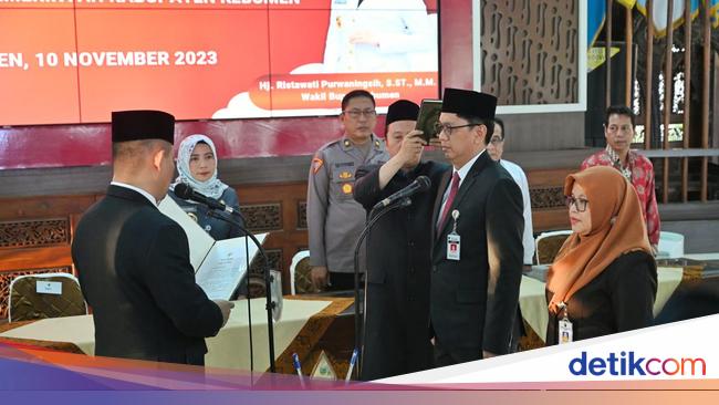 Edi Rianto Resmi Jabat Sekda Kebumen