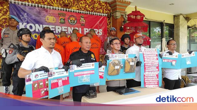 Polresta Denpasar Tangkap 85 Pengedar Narkoba 6 Perempuan Turut Dibekuk