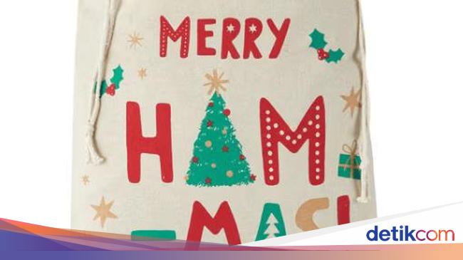 Tas Bertulisan 'Merry Ham-Mas' Picu Kritik, Berakhir Ditarik dari Penjualan