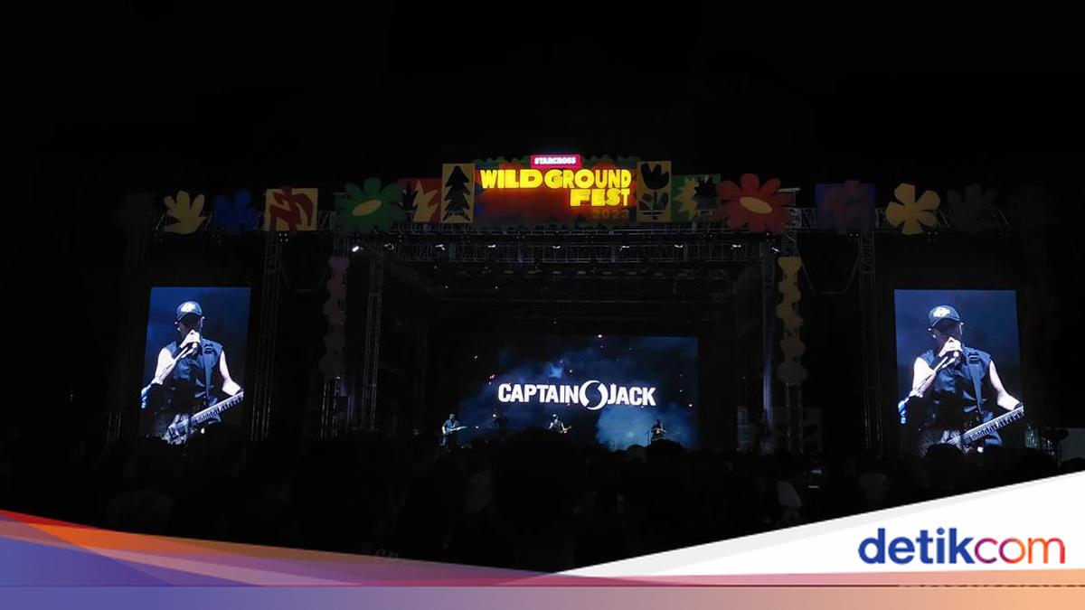 Captain Jack Reuni di Wild Ground Fest 2023 Hari Pertama