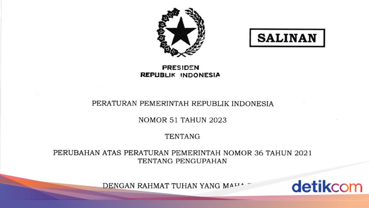 PP No 51 Tahun 2023 Tentang Pengupahan: Isi dan Link Download