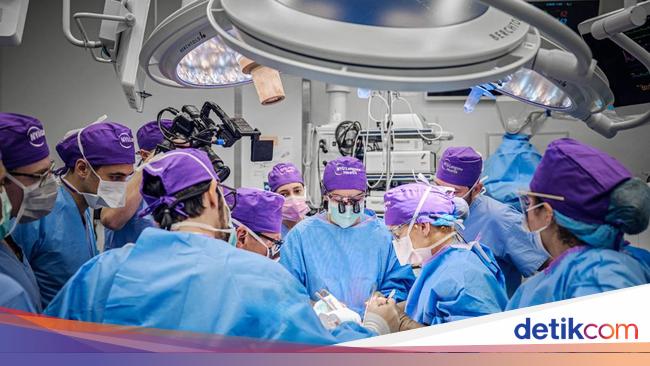 Momen Ahli Bedah AS Lakukan Transplantasi Mata Pertama di Dunia Momen Ahli Bedah AS Lakukan Transplantasi Mata Pertama di Dunia