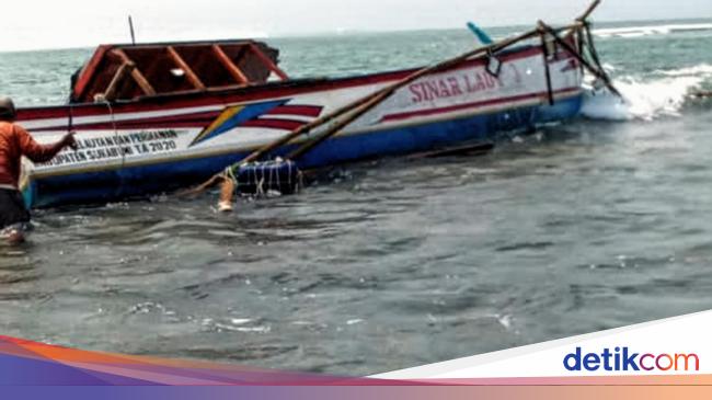 Seorang Nelayan Tewas gegara Perahu Bocor di Ujunggenteng Sukabumi