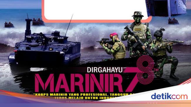 HUT Ke-78 Korps Marinir 15 November 2023: Sejarah dan Twibbon