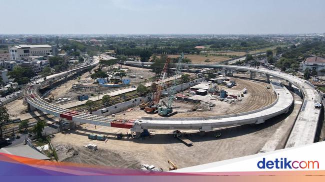Progres Capai 86%, Flyover Aloha Sidoarjo Siap Diuji Coba Saat Nataru