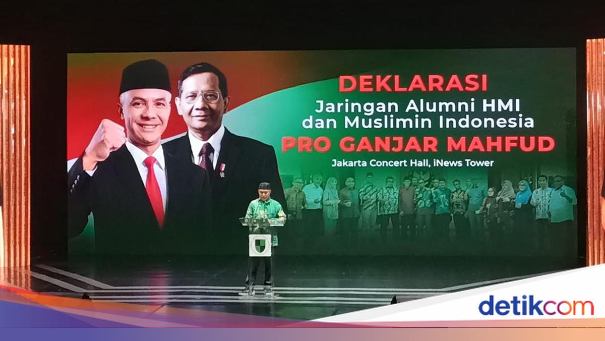 Jaringan Alumni HMI Deklarasi Dukung Ganjar-Mahfud di Pilpres 2024