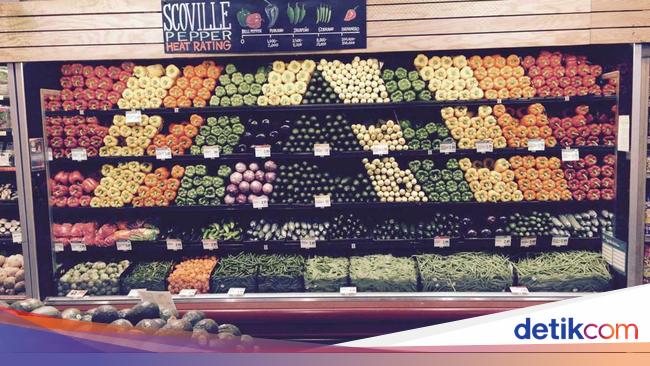 10 Rak Makanan dan Minuman di Supermarket Ini Disusun Sempurna
