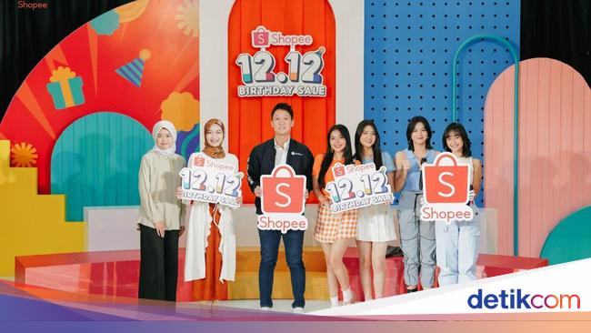 Shopee Gaet JKT48 Rayakan 8 Tahun Inovasi di Shopee 12.12 Birthday Sale