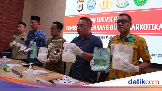 Polda Kaltara Musnahkan 3 Kg Sabu dari Jaringan Internasional