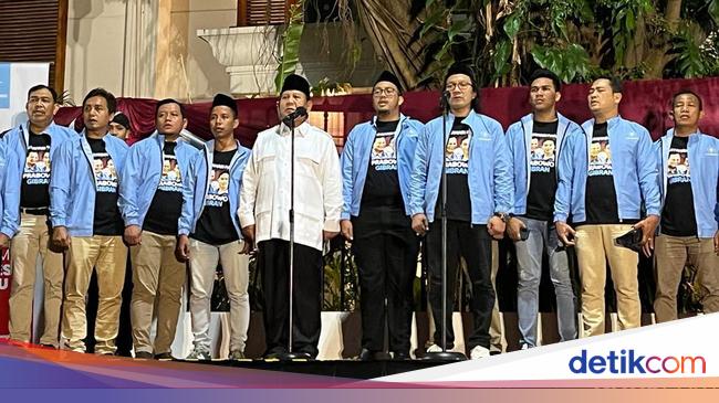 Relawan Matahari Pagi Deklarasi Dukung Prabowo-Gibran di Pilpres 2024