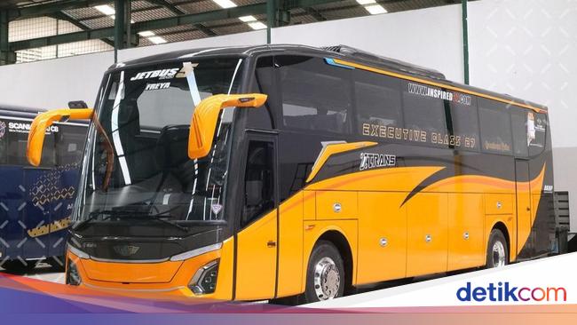 Bus Baru PO 27 Trans Meluncur dari Garasi Adiputro: Elegan dan Berkelas