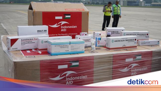 Indonesia AID Kirim Obat & Alat Medis Senilai Rp 31,9 M ke Palestina