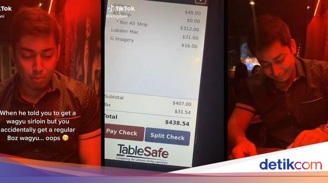 Salah Lihat Harga, 5 Orang Ini Harus Bayar Makanan dan Minuman Puluhan Juta