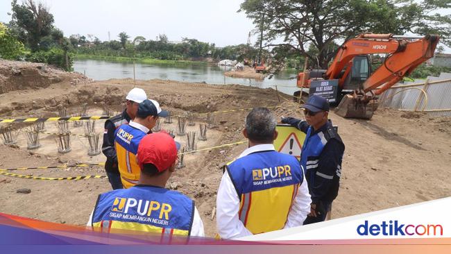 Penampakan Proyek Jembatan Jongbiru yang Telan Rp 25 Miliar