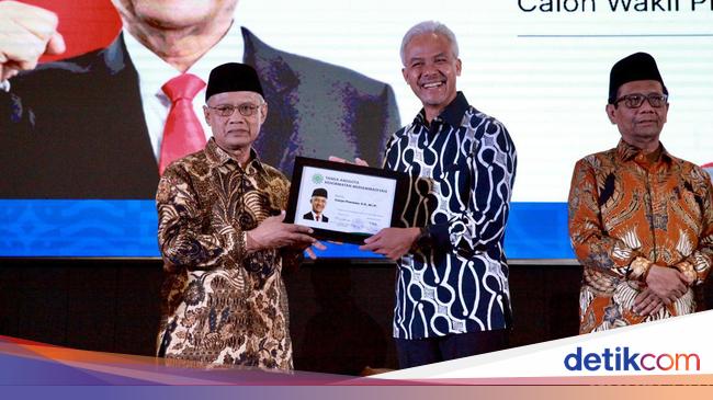 Ditanya soal Perempuan Muhammadiyah Bisa Jadi Menteri, Ganjar Bilang Begini