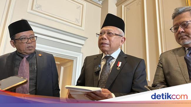 Ma'ruf Amin Cerita Kedekatan RI-Slovakia Sejak Era Bung Karno