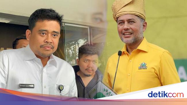 Peluang Bobby-Ijeck Diusung Golkar Jadi Cagub Sumut usai Diberi Surat Tugas Peluang Bobby-Ijeck Diusung Golkar Jadi Cagub Sumut usai Diberi Surat Tugas