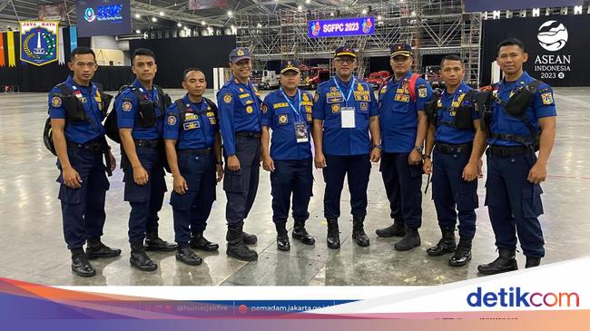 Keren! Damkar DKI Raih Sederet Gelar Juara Lomba di Singapura