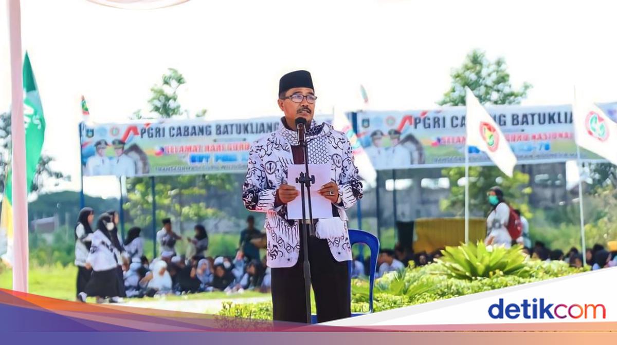 Heboh Ketua PGRI Sebut Pathul Bahri Gubernur NTB 2024-2029 di Hari Guru