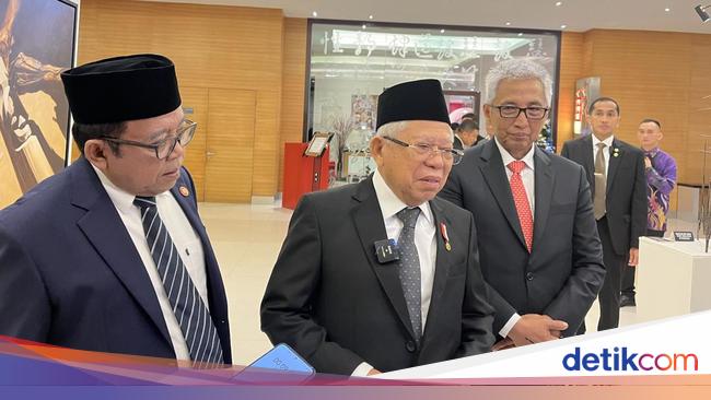 Ma'ruf: Pak Jokowi dan Anwar Ibrahim Sama-sama Kencang Bela Palestina