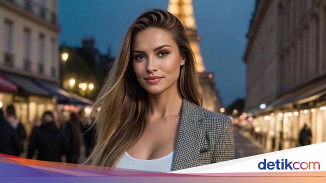 Emily Pellegrini, Model Cantik Tapi Ternyata AI