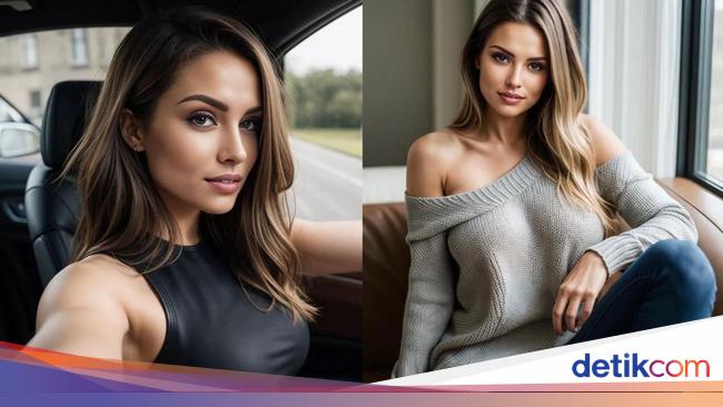 Emily Pellegrini, Model AI Cantik Bikin Miliarder Dunia Tertipu Emily Pellegrini, Model AI Cantik Bikin Miliarder Dunia Tertipu