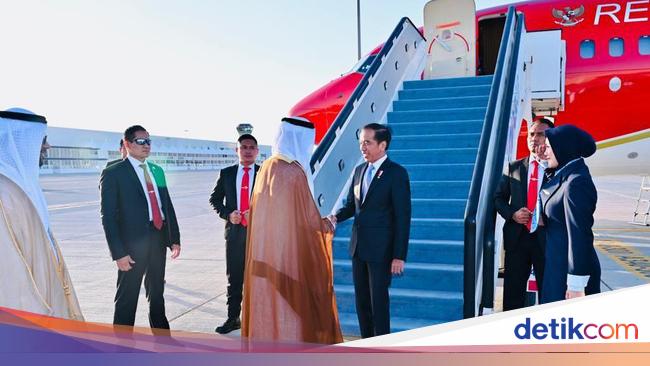 Jokowi Tiba di Dubai untuk Hadiri COP28 Jokowi Tiba di Dubai untuk Hadiri COP28