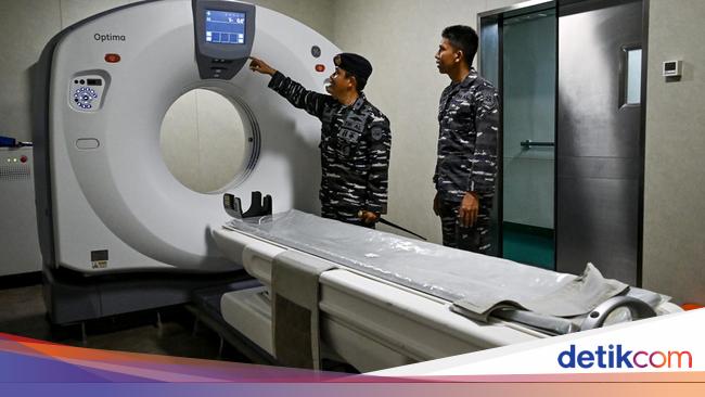 Mengintip Fasilitas Medis di KRI Radjiman Wedyodiningrat